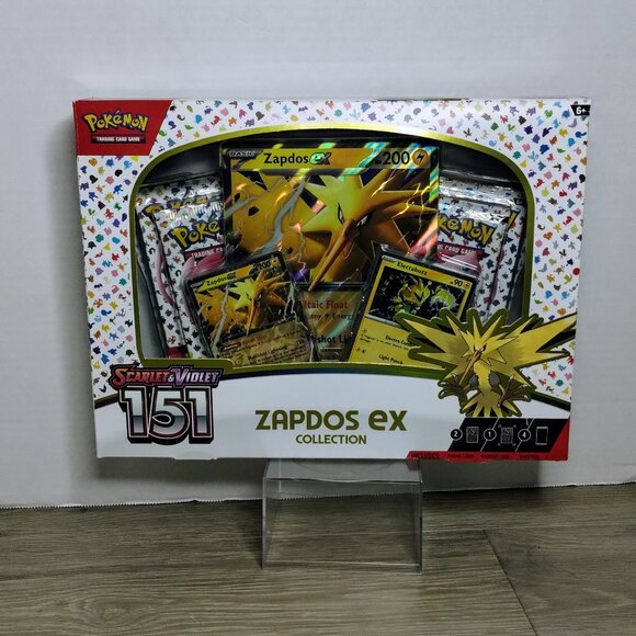 Pokemon | Games | Pokemon Tcg Scarlet Violet 51 Zapdos Ex Collection ...
